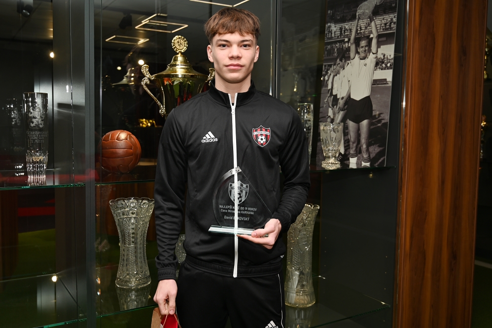 FC Spartak TrnavaDavid Bukovský najlepším mládežníkom - FC Spartak Trnava