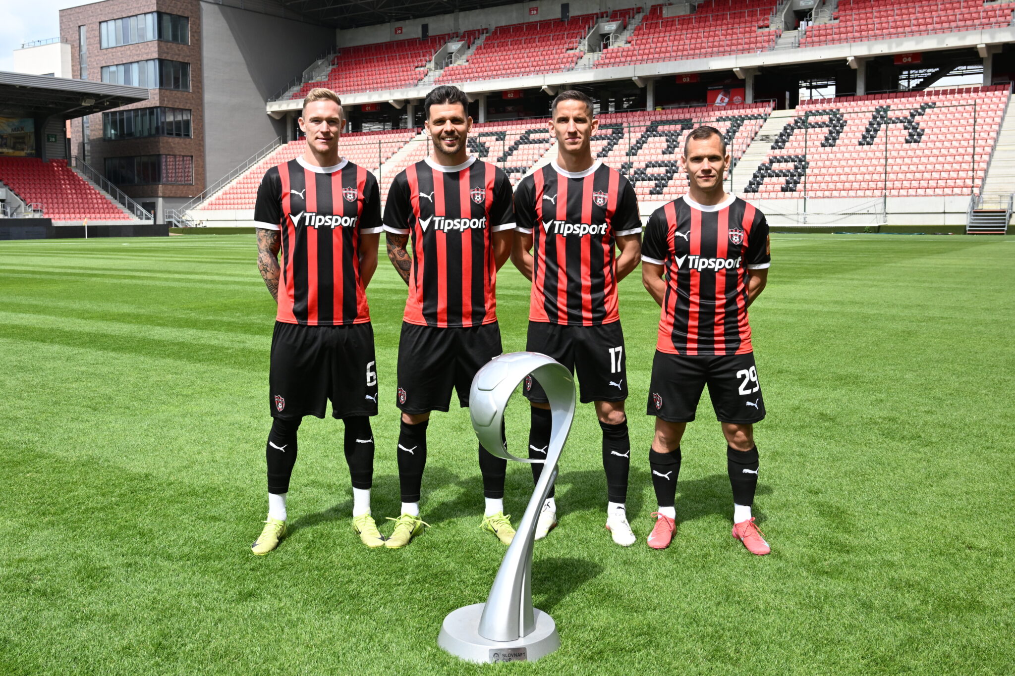 FC Spartak TrnavaOpory zostávajú: Ďuriš, Procházka, Paur a Mikovič ...